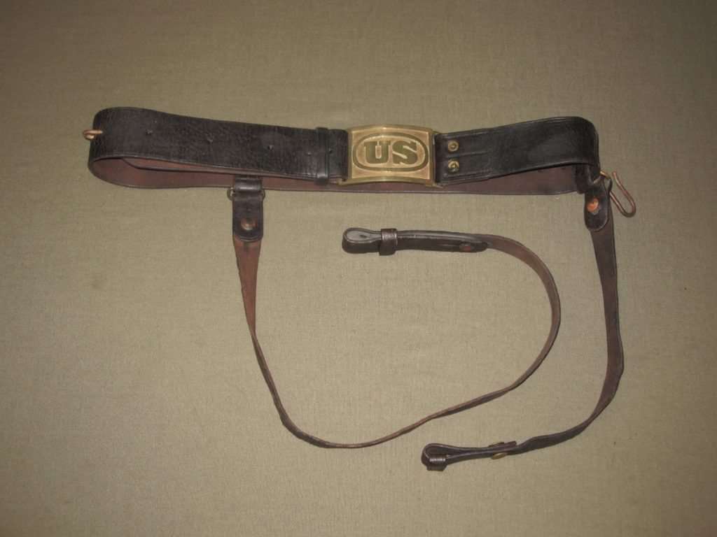 Enlisted Mounted Artillery Saber Belt- 1874 Pattern SOLD | J. Mountain ...