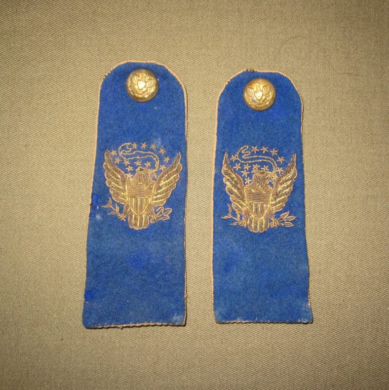 Infantry Officer Shoulder Tabs For 1898 Khaki Coat SOLD | J. Mountain ...