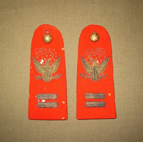 1898-99 Khaki Uniform -Artillery Officer Shoulder Tabs | J. Mountain ...