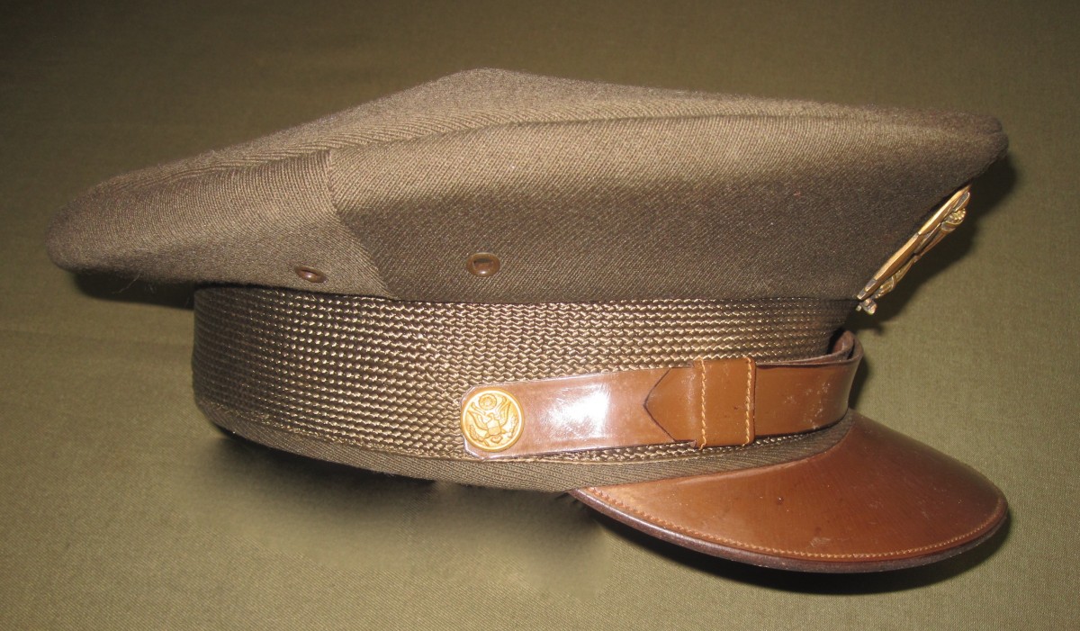 Ultra Rare-Identified WWII National Guard Bureau Officer’s Cap -SOLD ...