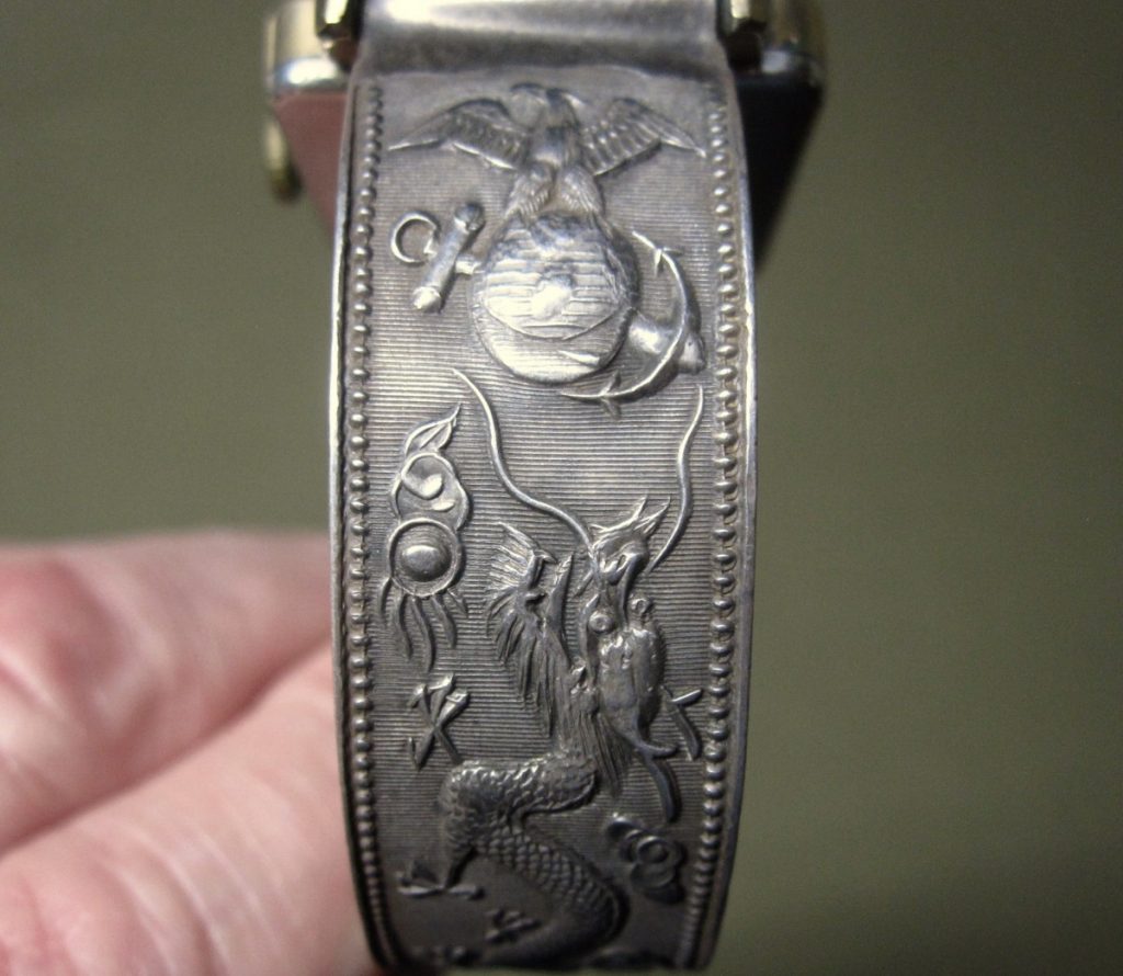 Waltham Wrist Watch – Chinese Made USMC Wrist Band. | J. Mountain Antiques