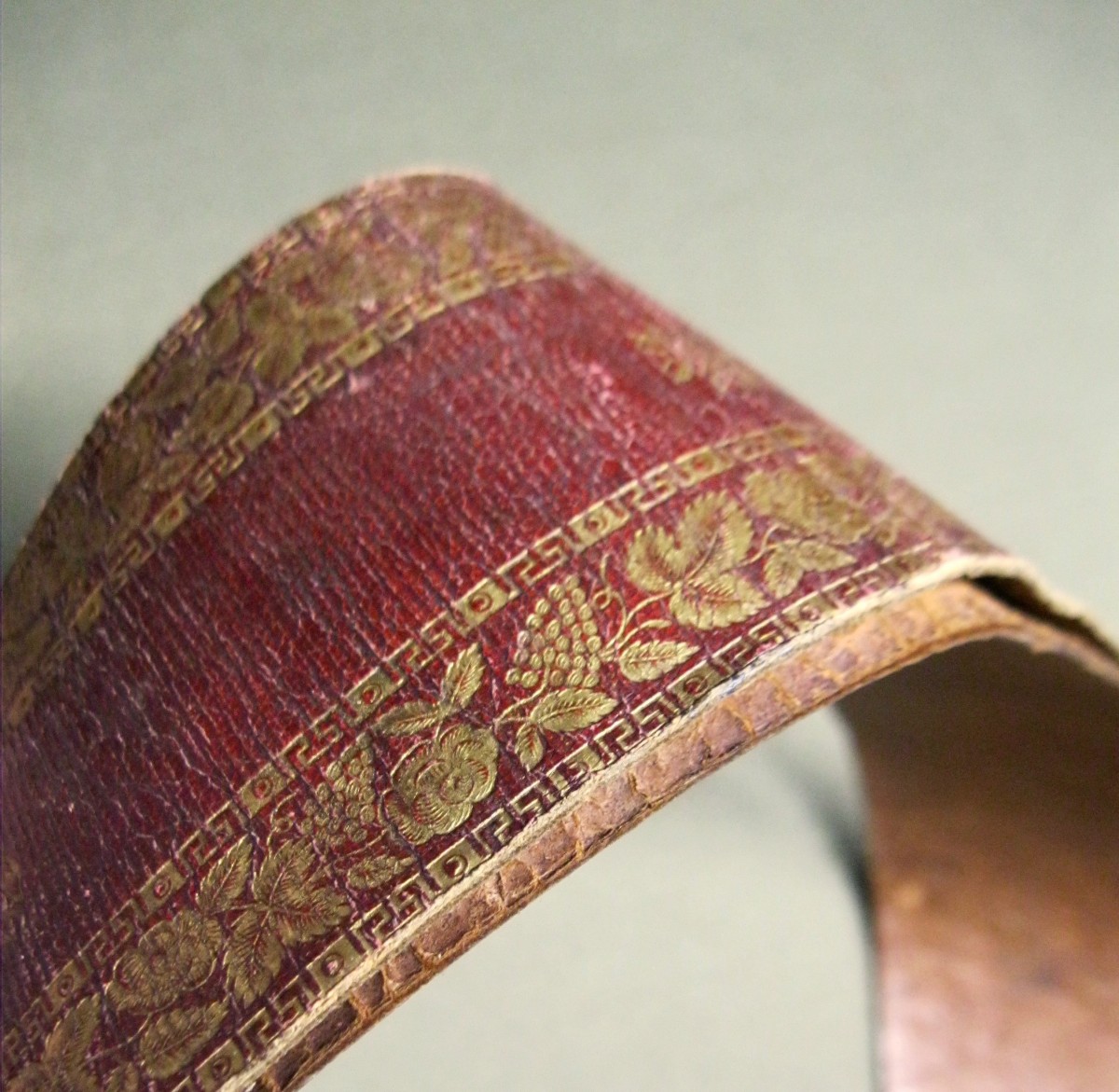 18th Cent. Small Sword Shoulder Belt | J. Mountain Antiques