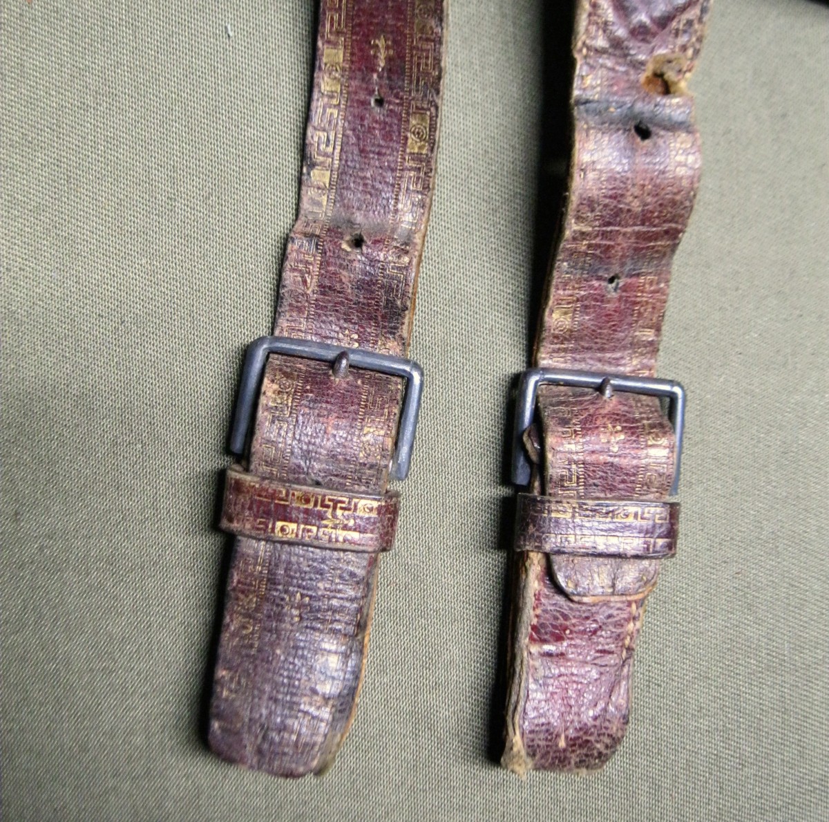 18th Cent. Small Sword Shoulder Belt | J. Mountain Antiques