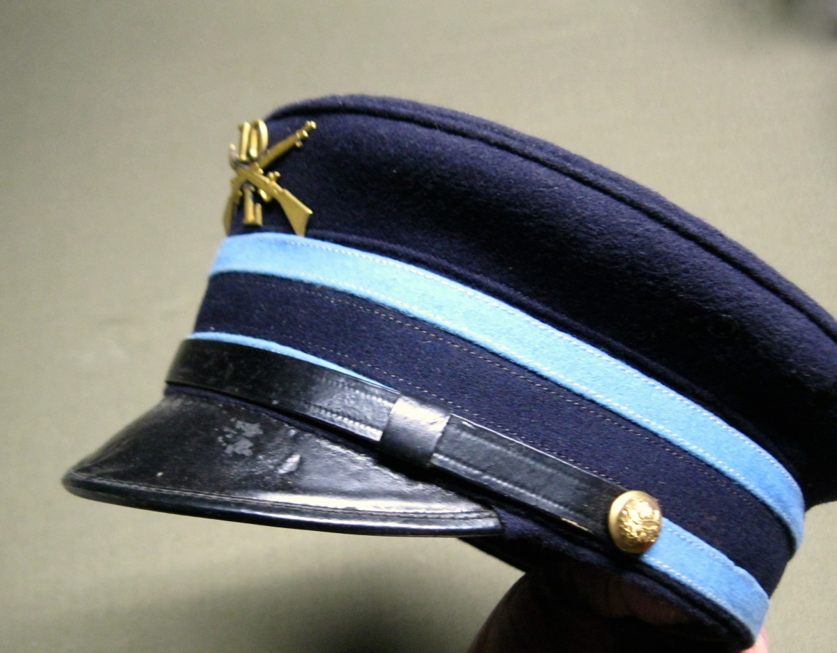 1902 Pattern Infantry Dress Cap- 10th Infantry – SOLD | J. Mountain ...