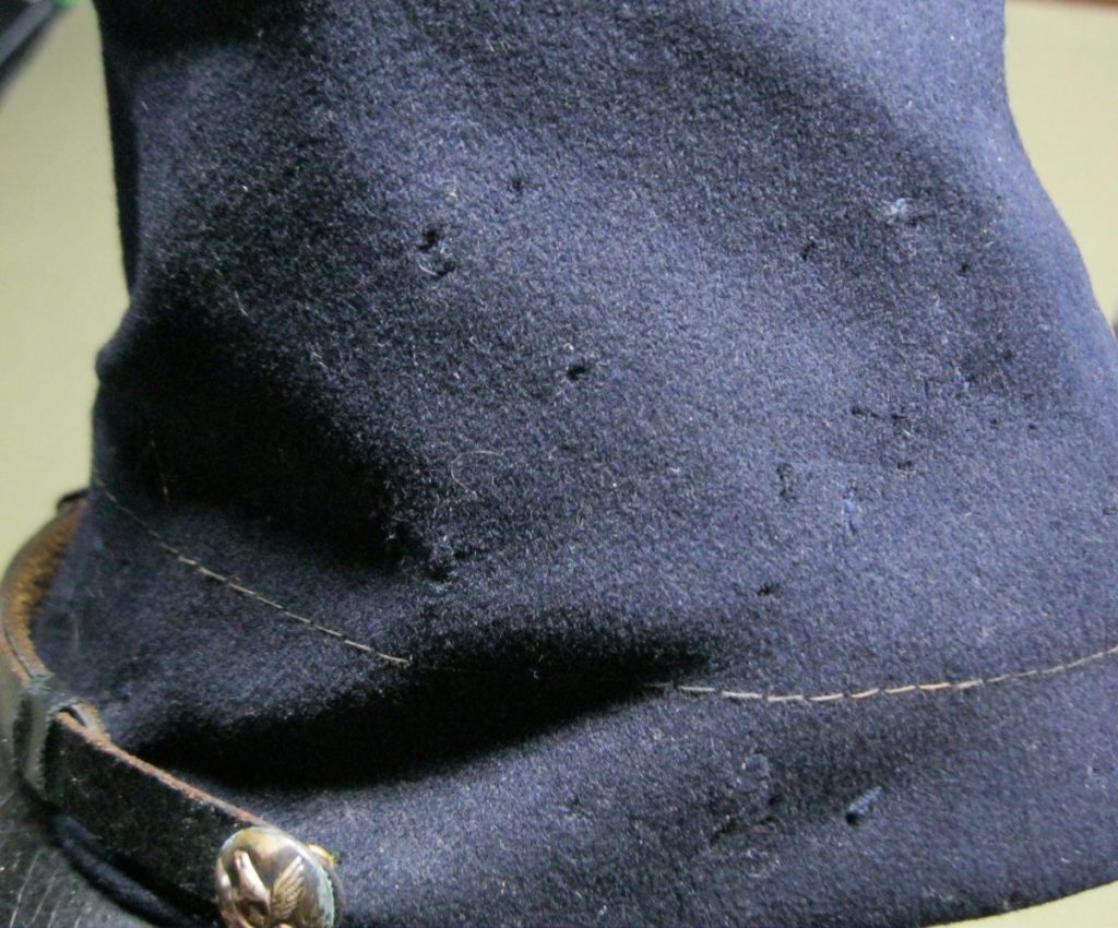 M1858 Federal Forage Cap With Artillery Officer Buttons – SOLD | J ...