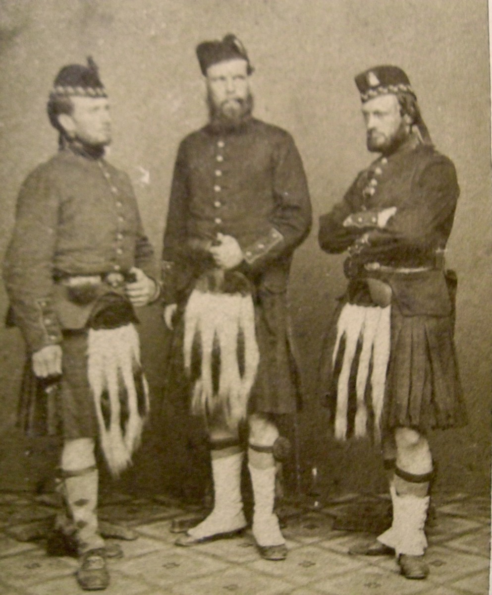 CDV- Three Highlanders From the 79th New York By Brady – SOLD | J ...