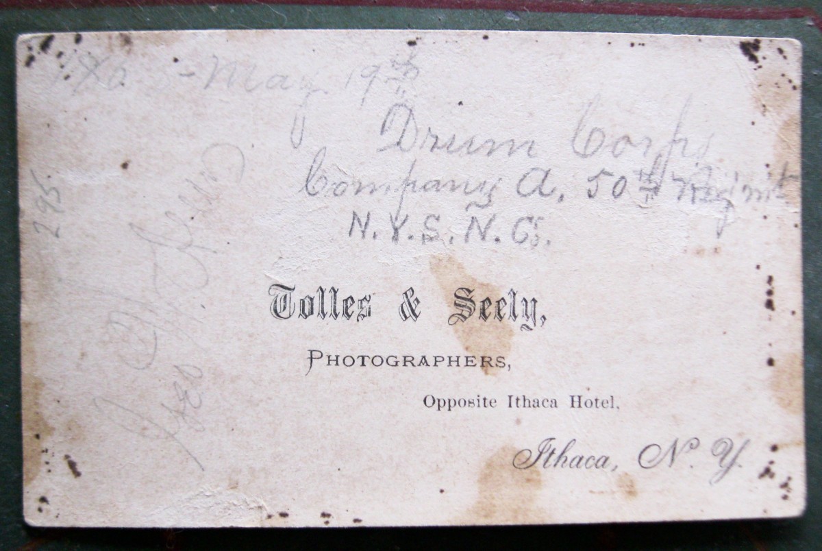 CDV- Identified Drummer- 50th New York Infantry/ Engineers | J ...