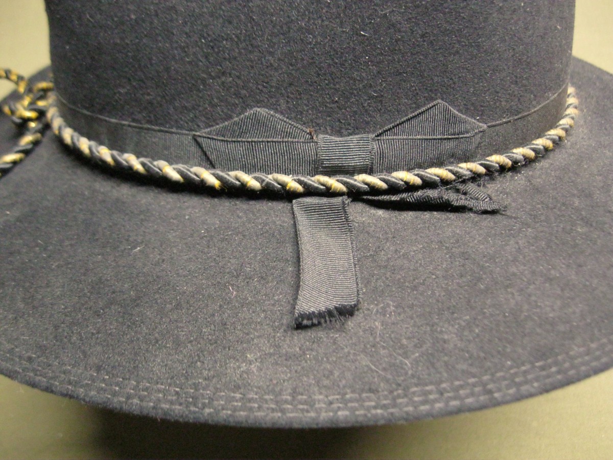 Black 1889 Campaign Hat | J. Mountain Antiques