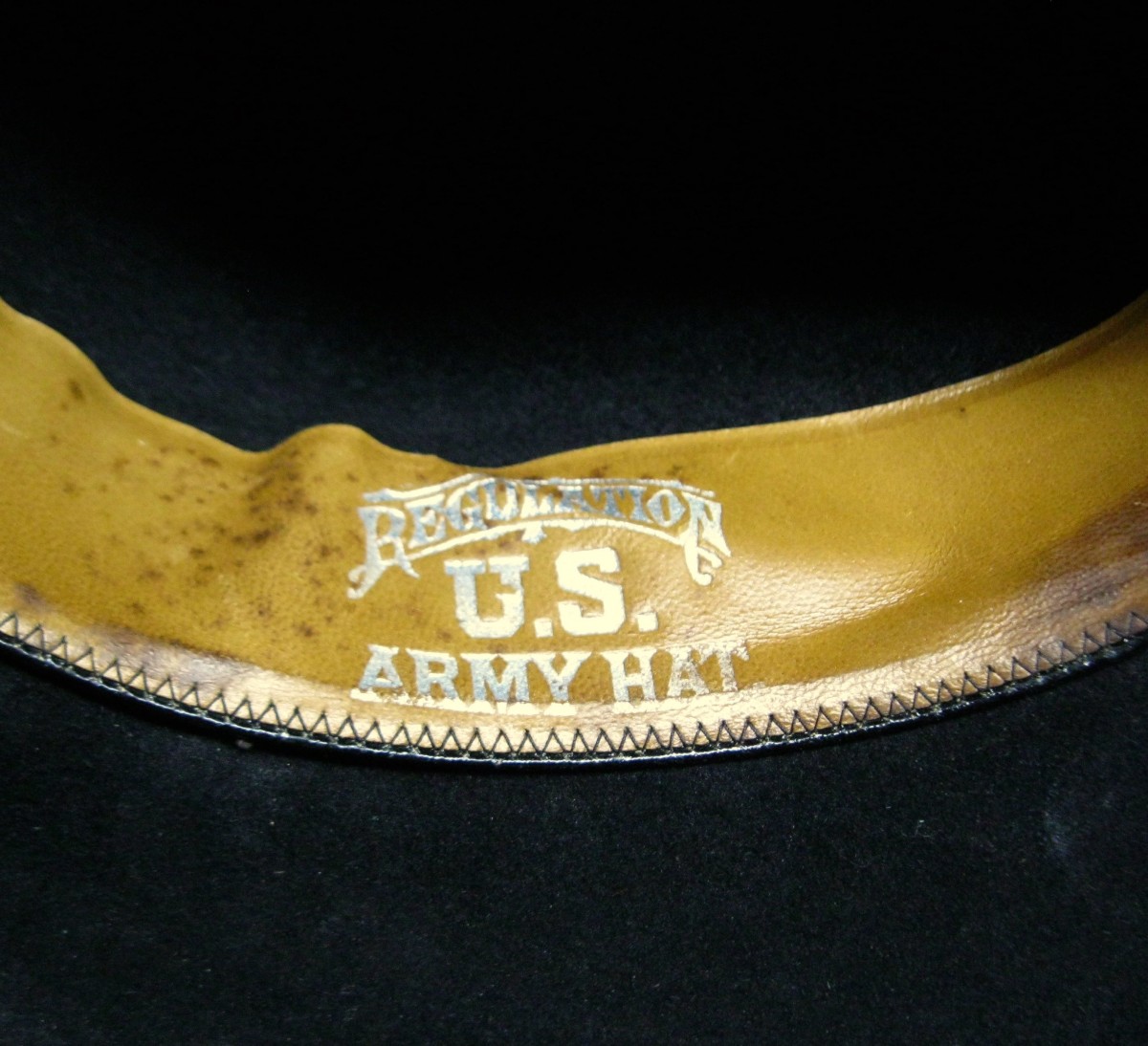 Black 1889 Campaign Hat | J. Mountain Antiques