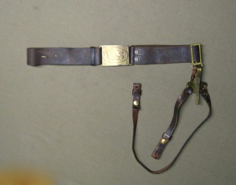 1885 Cavalry Saber Belt / Hangers | J. Mountain Antiques