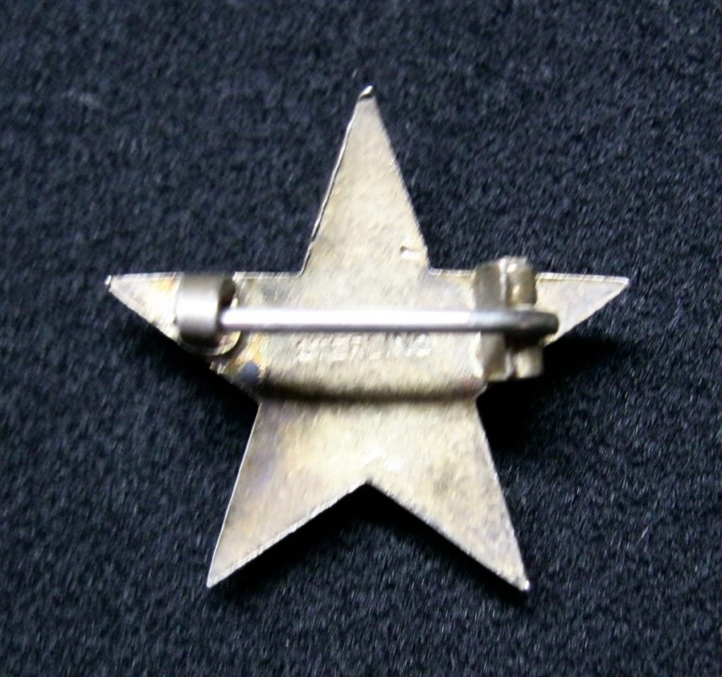 Sterling Brigadier General’s Star With “T” Bar Pin – SOLD | J. Mountain ...