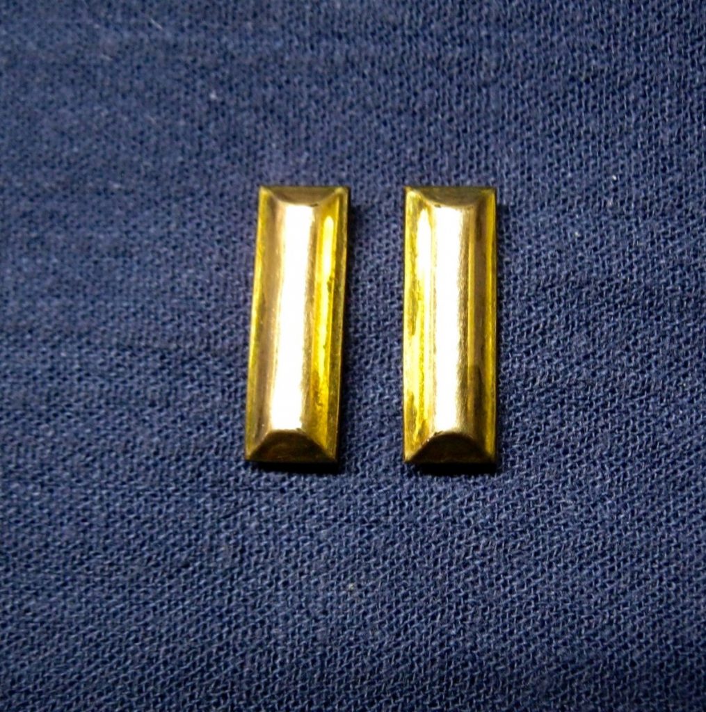 WWI Era 2nd Lieutenant Gold Plated Quality Rank Insignia – SOLD | J ...
