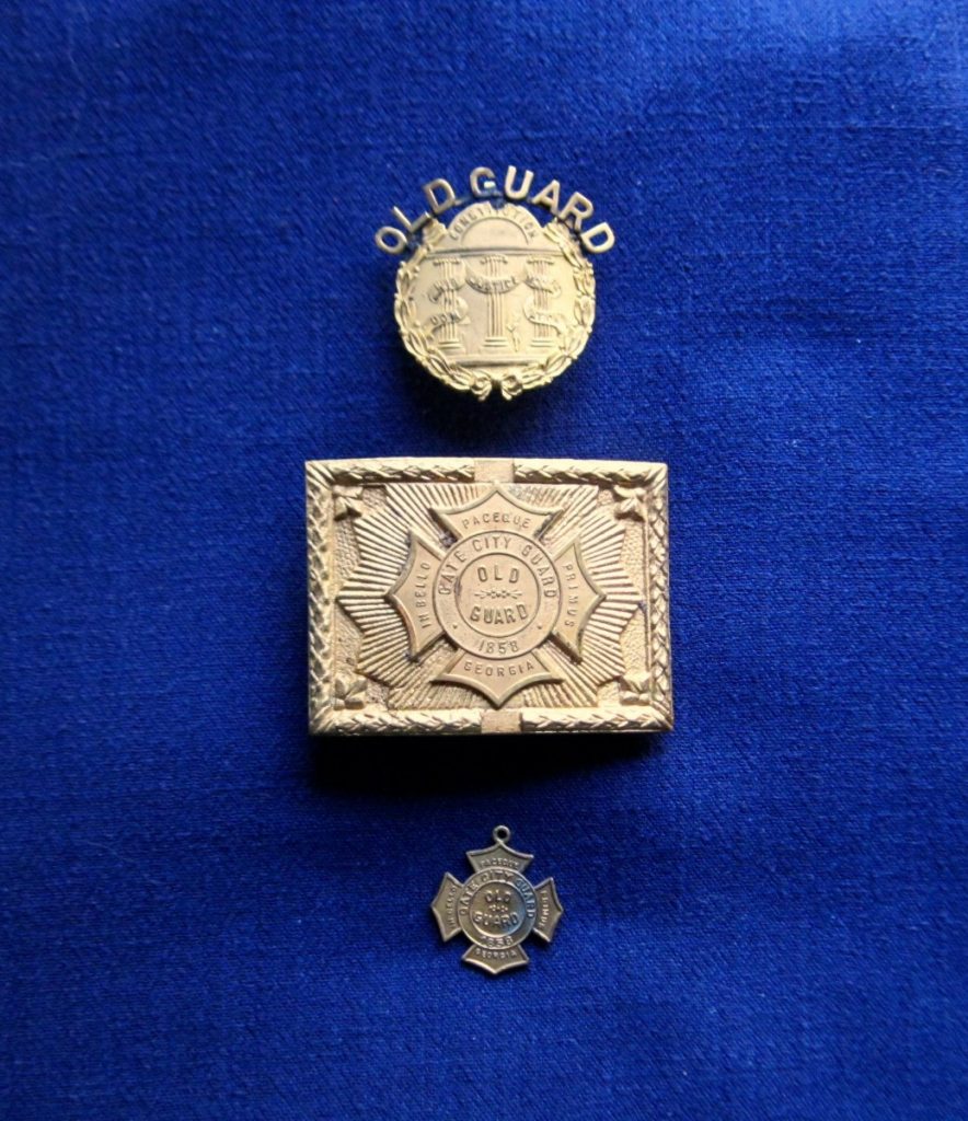 The Gate City Guards- OLD GUARD Buckle & Cap Badge – SOLD | J. Mountain ...