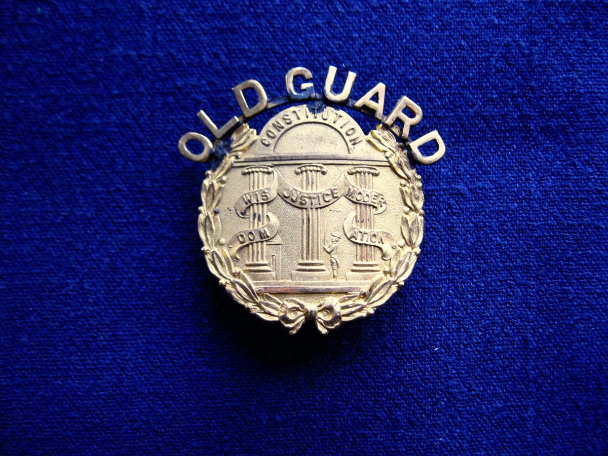 The Gate City Guards- OLD GUARD Buckle & Cap Badge – SOLD | J. Mountain ...