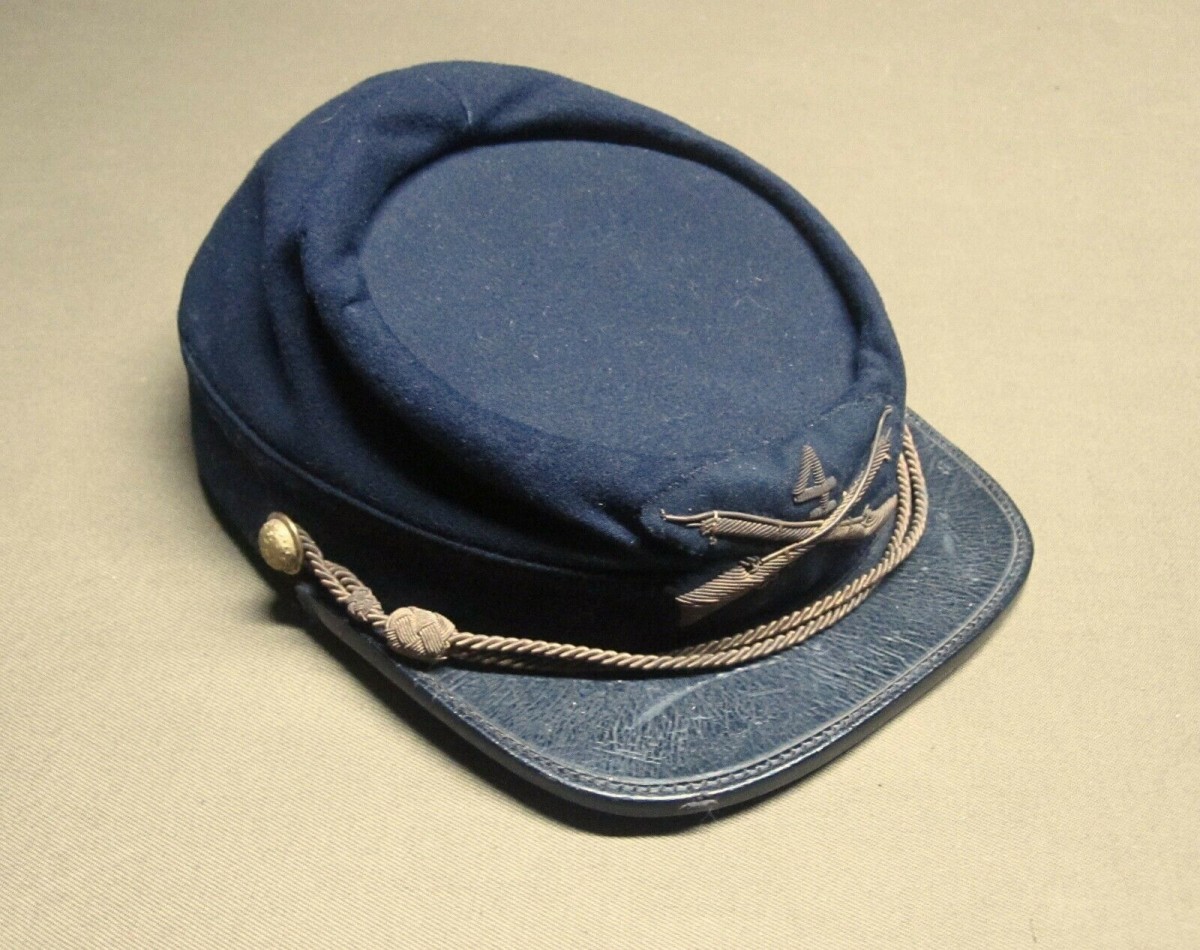 1890s Virginia 4th National Guard Officer’s Forage Cap – SOLD | J ...