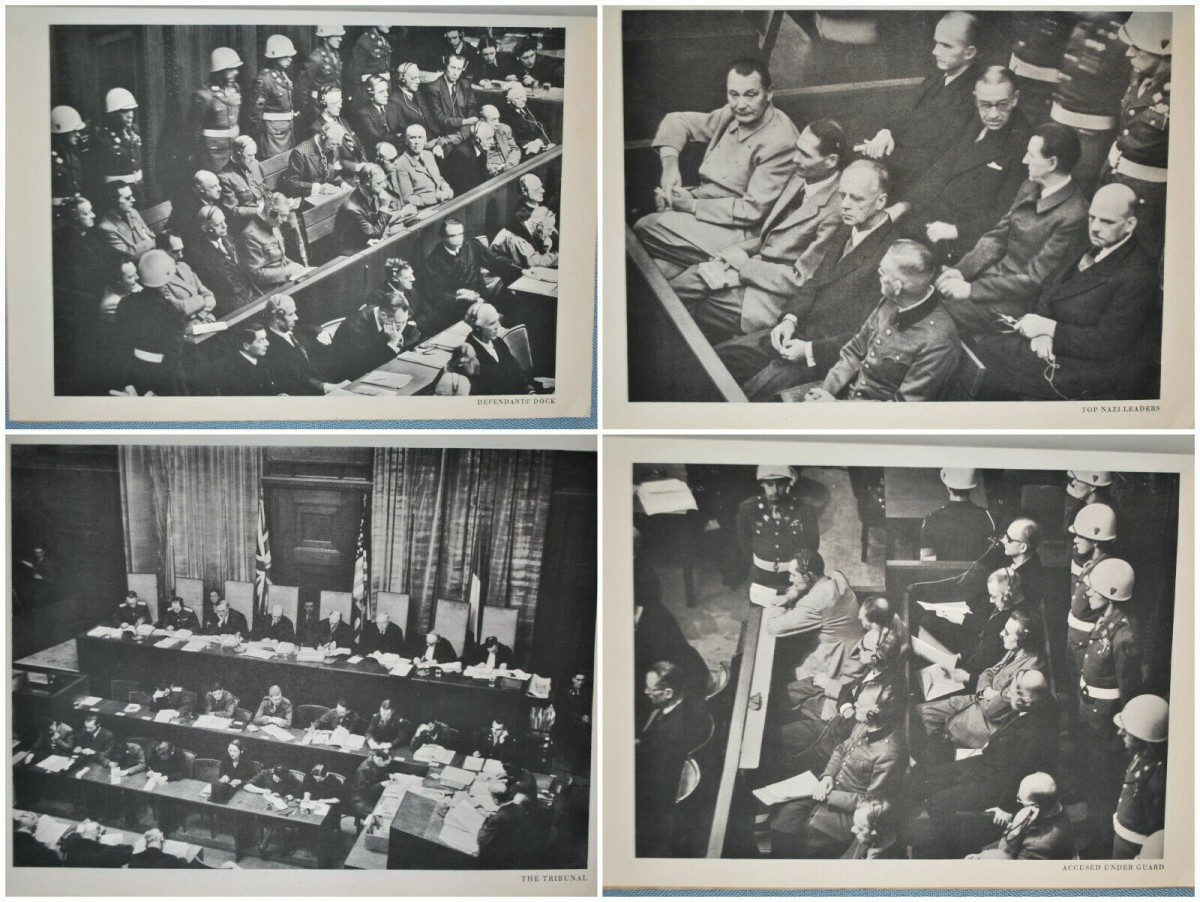 Grouping of a WWII AAF Vet. & Civilian Employee – Nuremberg War Crimes ...