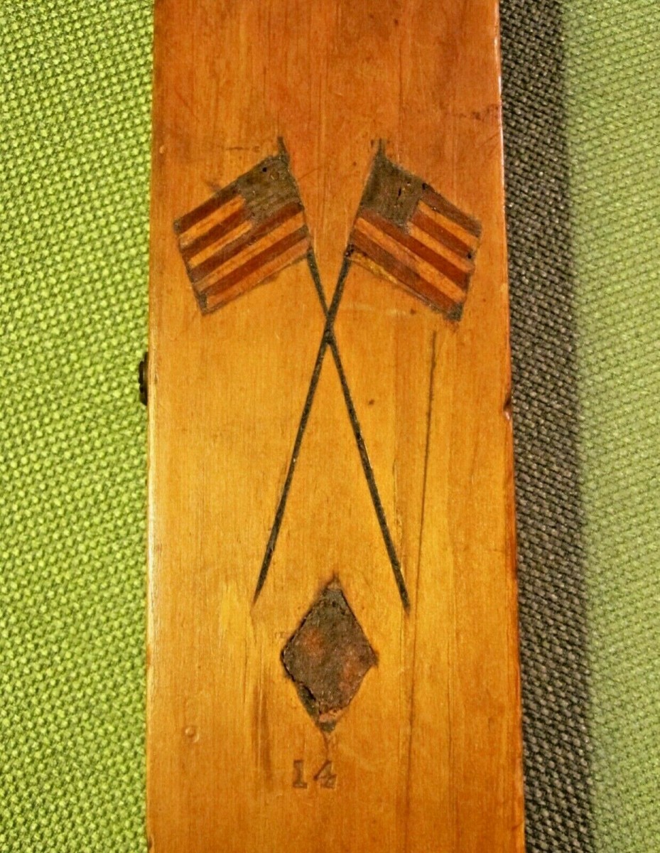 Patriotic Ruler and Box Made From Historic Woods – SOLD | J. Mountain ...