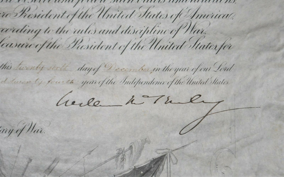 William Mckinley Signature