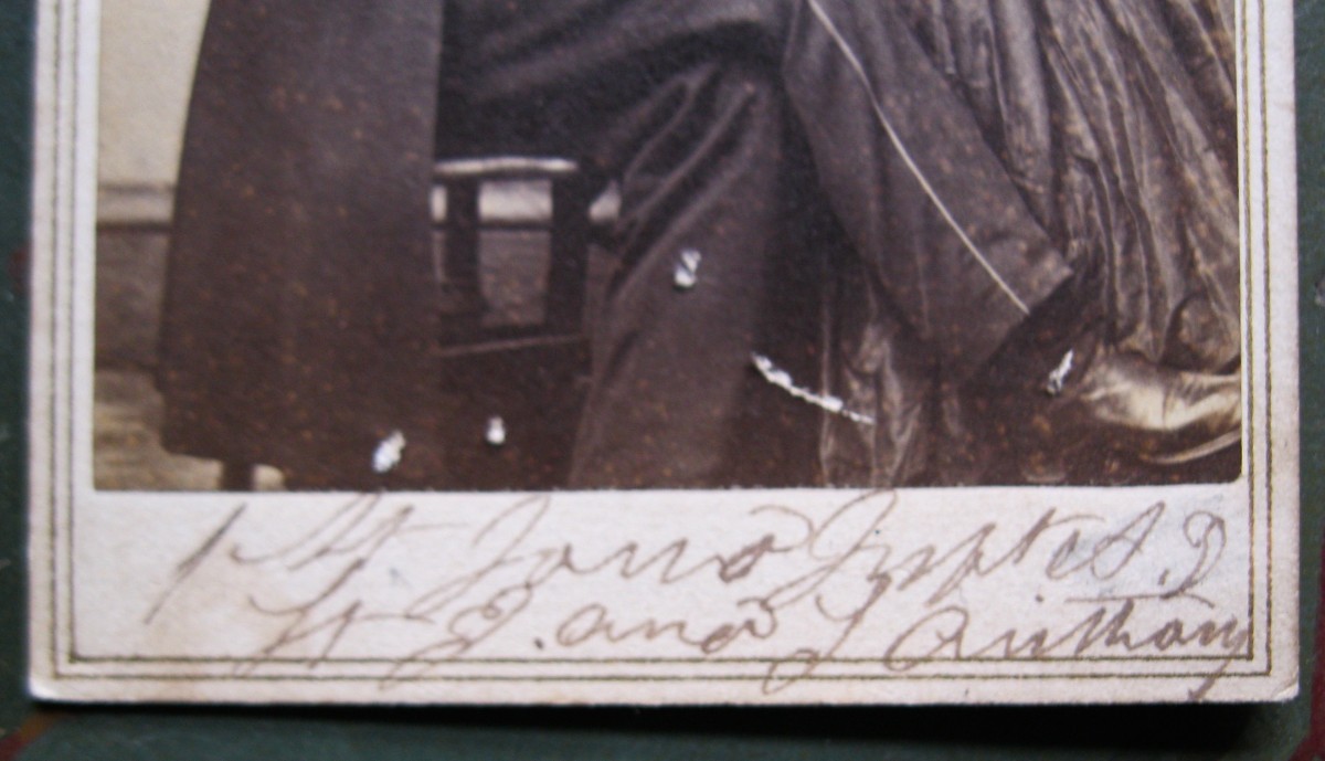 CDV – Lt. Anthony – 1st Iowa Infantry of African Descent – SOLD | J ...