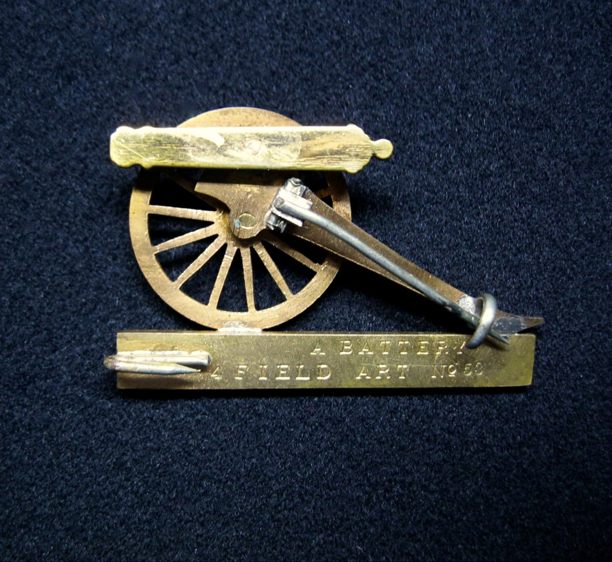 1904 -1st Class Gunner’s Badge For Field Artillery – SOLD | J. Mountain ...