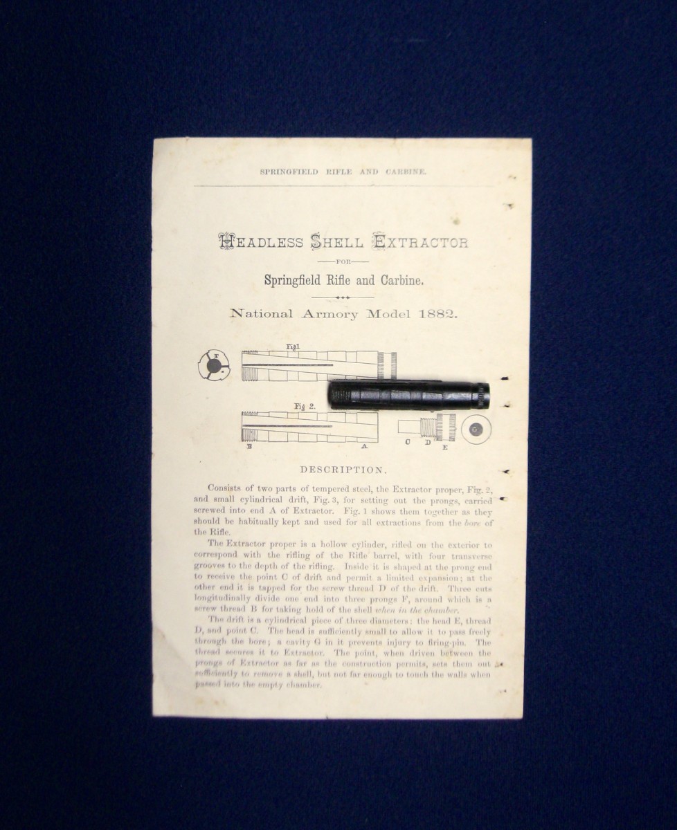 Original Headless Shell Extractor “DESCRIPTION & USE” Sheet | J ...