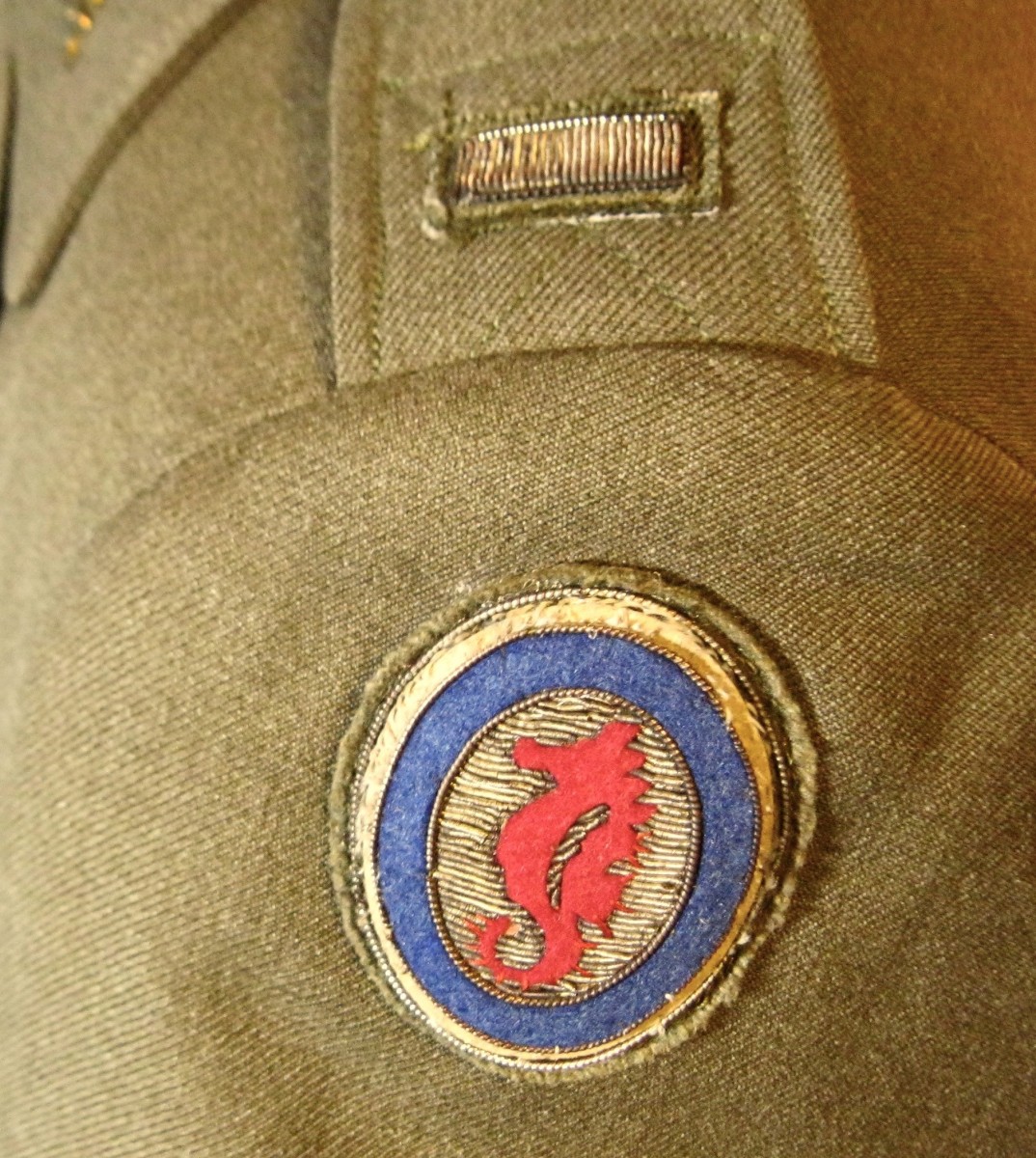 Double Bullion Patched Korean War Engineer Officer’s Ike – SOLD | J ...