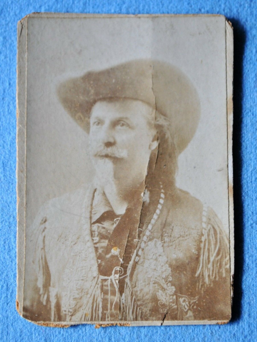 CDV of William F. Buffalo Bill Cody | J. Mountain Antiques