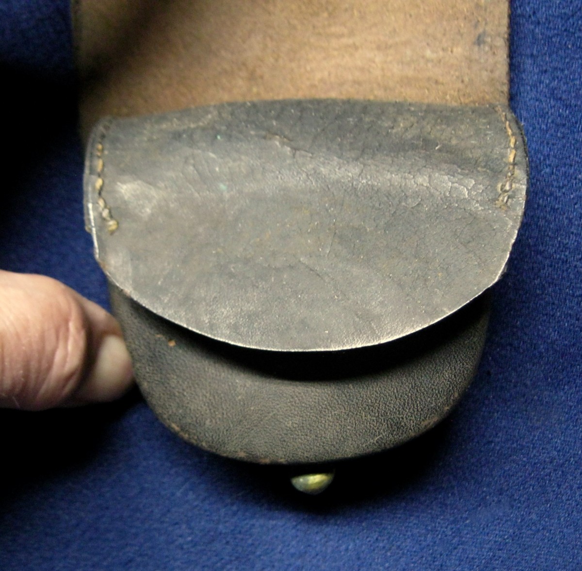 Civil War Cap Box- G.S. Storms Contract | J. Mountain Antiques