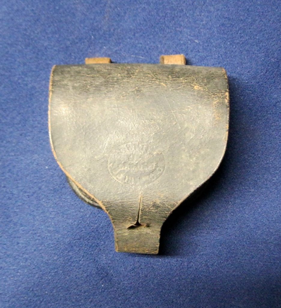 Civil War Cap Box – Sub Inspector Marked | J. Mountain Antiques