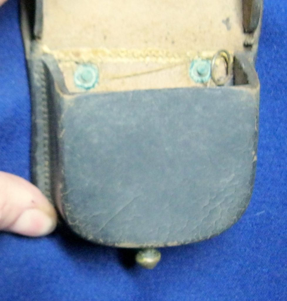 Civil War Cap Box – Sub Inspector Marked | J. Mountain Antiques