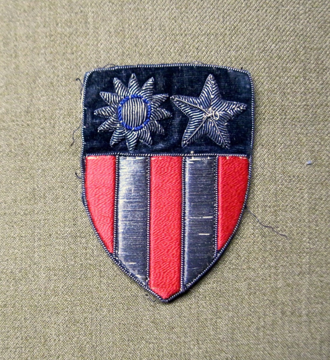 China-Burma-India Bullion Patch – SOLD | J. Mountain Antiques