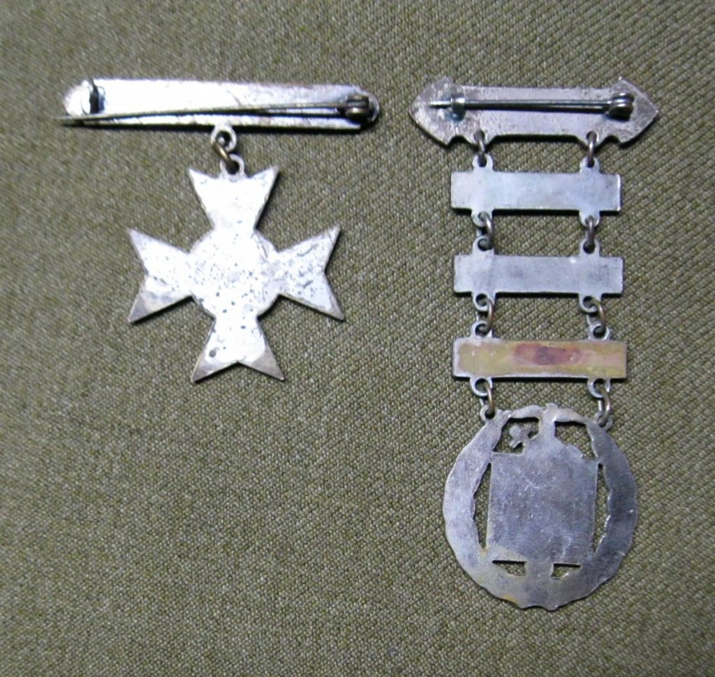 WWII Era USMC Marksmanship Badges & Collar EGAs – SOLD | J. Mountain ...