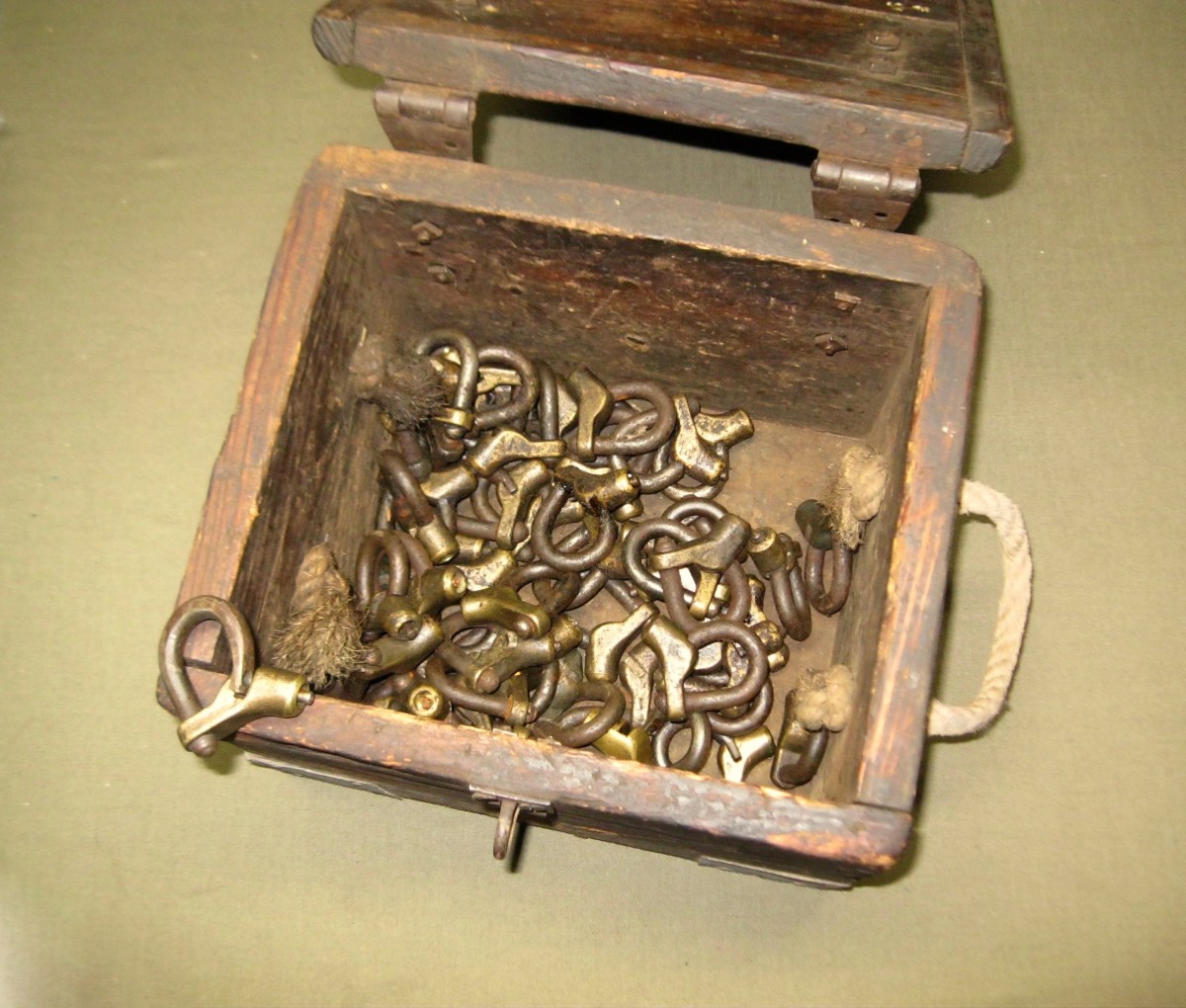 Civil War Artillery Limber Chest Lock | J. Mountain Antiques