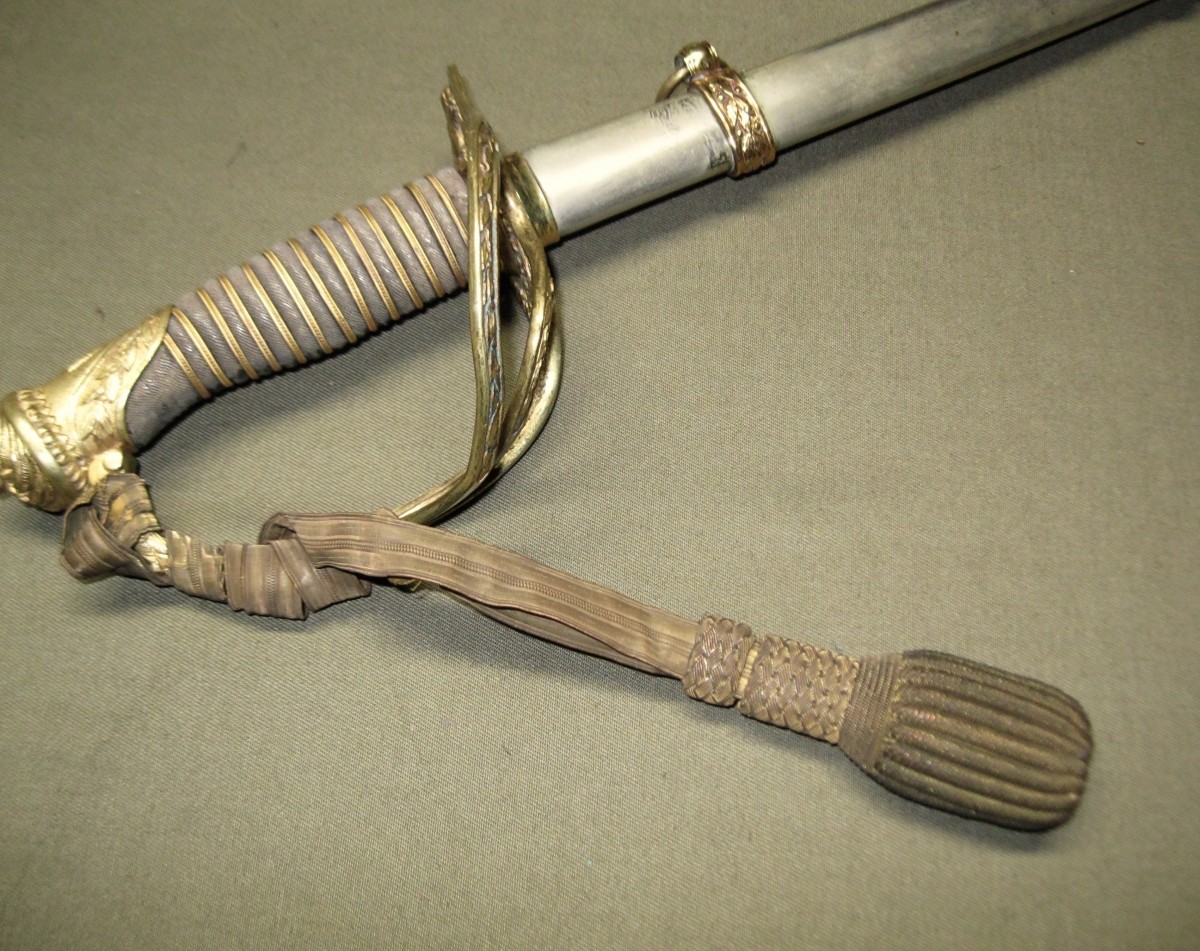French Made Late 1872 Mounted Officer’s Saber & Knot – SOLD | J ...