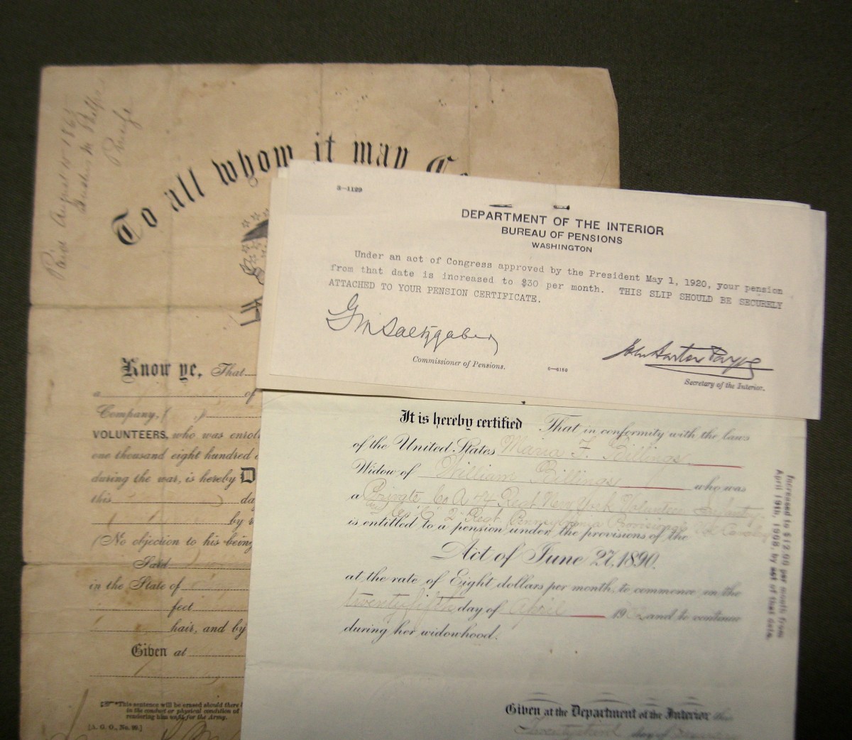 2nd Pennsylvania Provisional Cavalry Civil War Discharge | J. Mountain ...