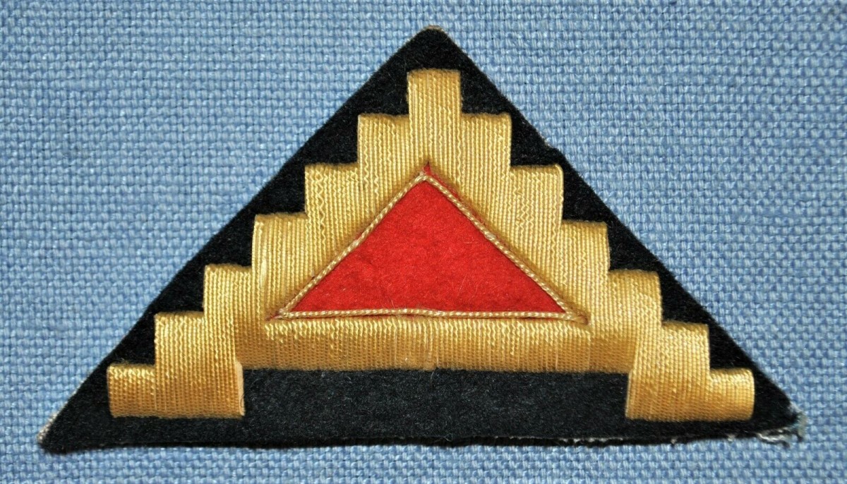 WWII 7th Army Bullion Patch | J. Mountain Antiques