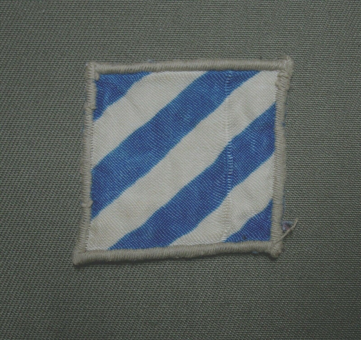 3rd Infantry Division Patch- Theater Made | J. Mountain Antiques