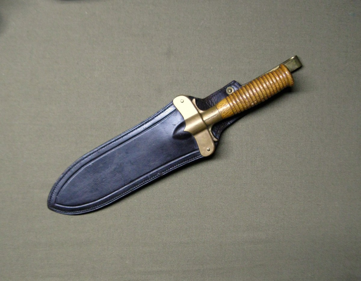 1880 Springfield Armory Hunting Knife & Scabbard – SOLD | J. Mountain ...