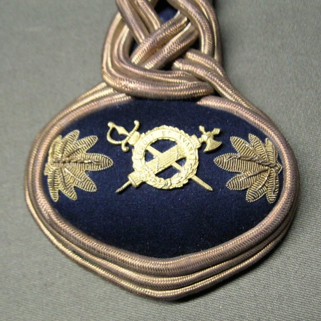 Boxed Inspector General’s Department Major’s Knots | J. Mountain Antiques