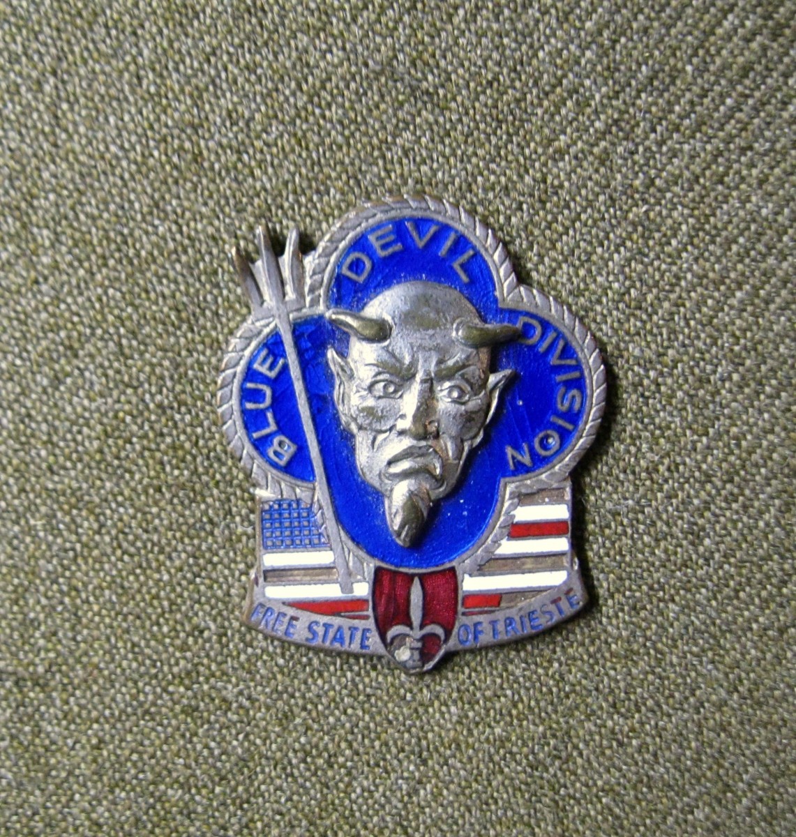 88th Infantry Division -Trieste DUI SOLD | J. Mountain Antiques