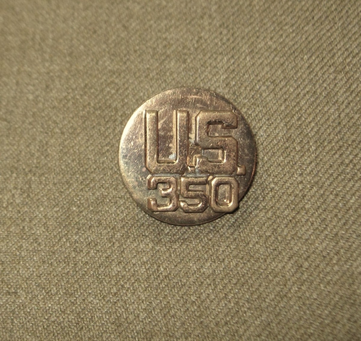 88th ID- 350th Infantry Regiment Numbered Collar Disc SOLD | J ...