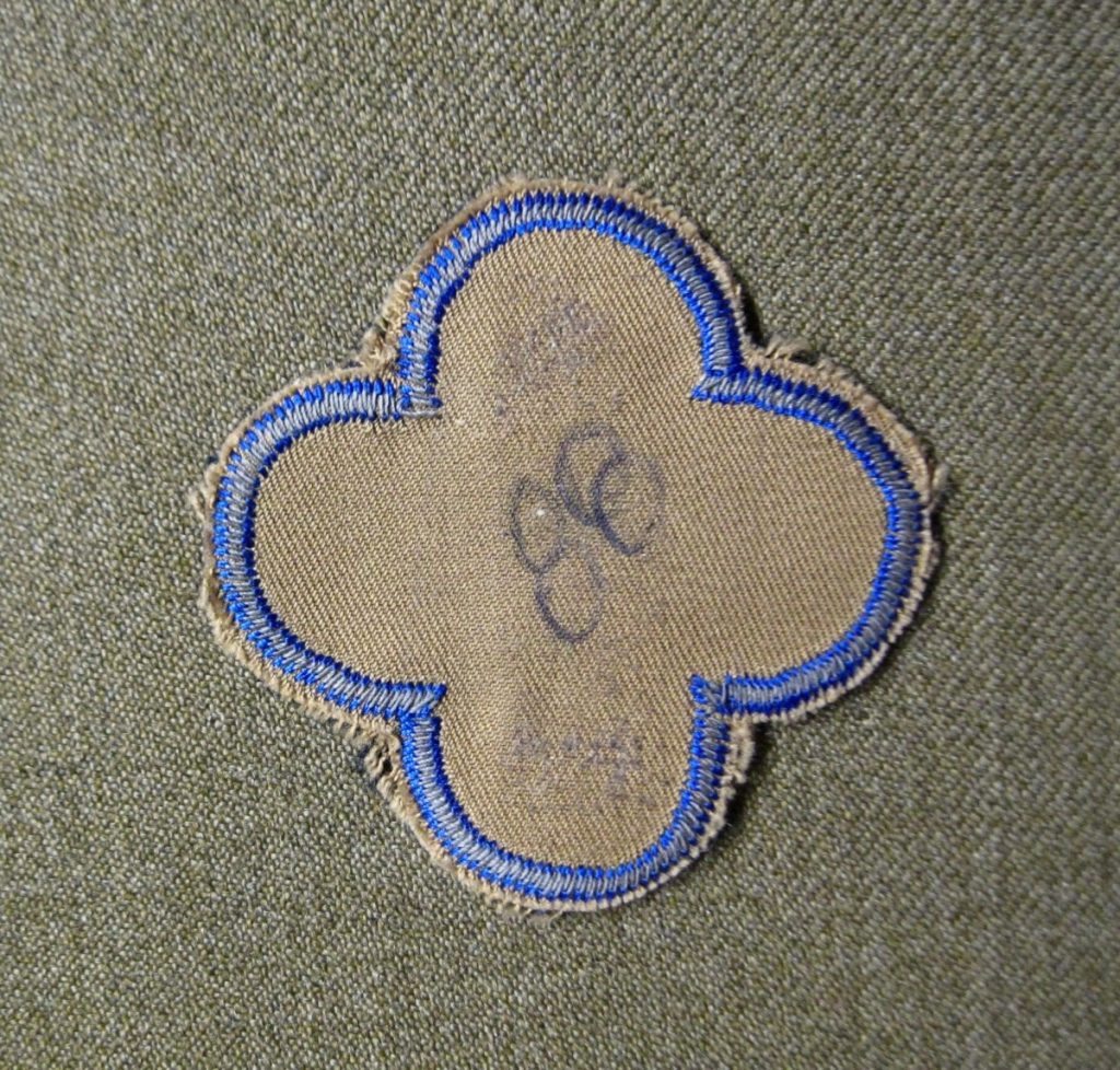 88th ID Bevo Patch- Theater Made – SOLD | J. Mountain Antiques