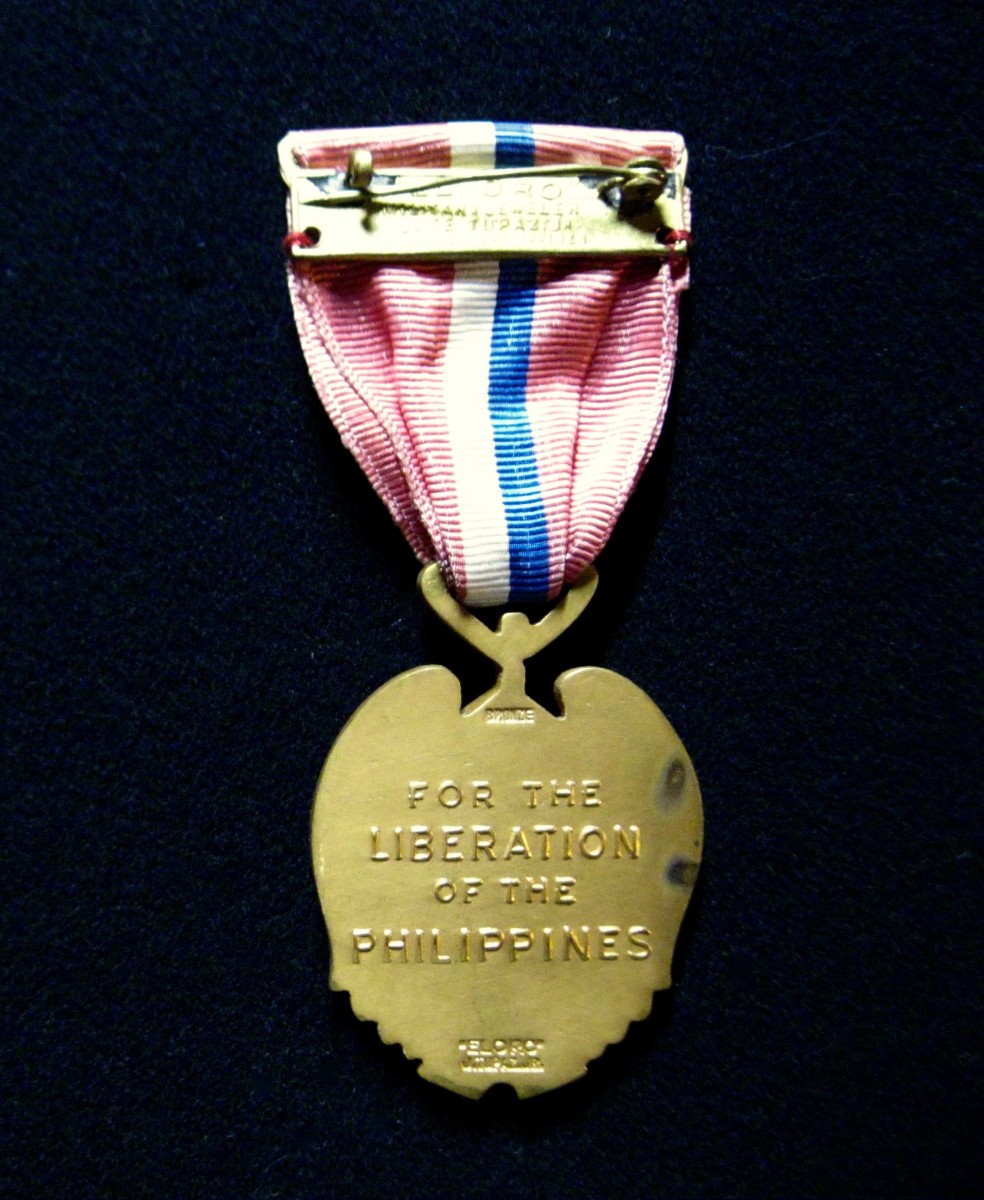 Philippine Liberation Medal & Ribbon Bar | J. Mountain Antiques