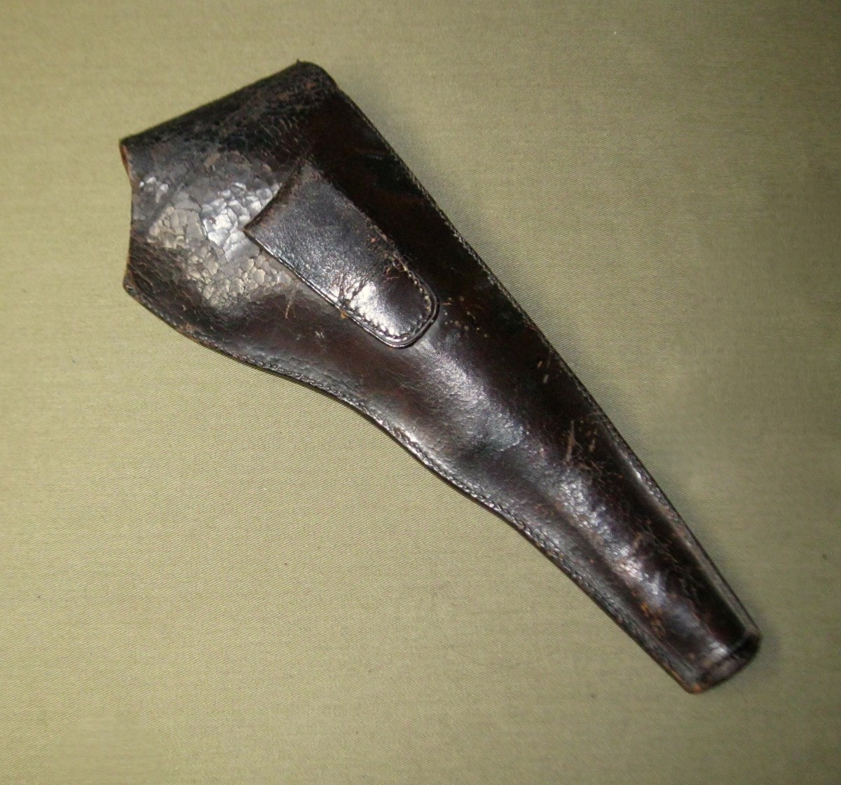 Civil War Era Large Frame Revolver Holster ON HOLD | J. Mountain Antiques