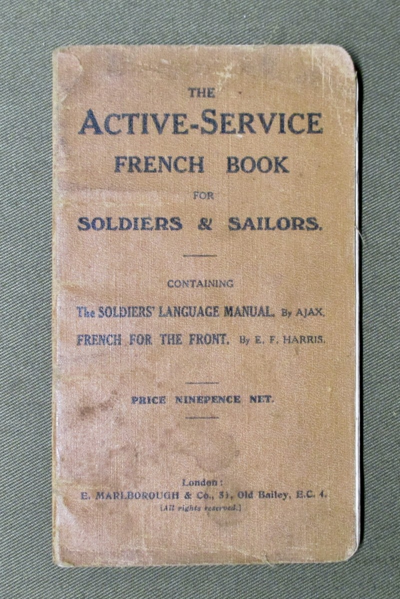 Lot of 5 WWI American – French Phrase/ Conversational Booklets -SOLD ...