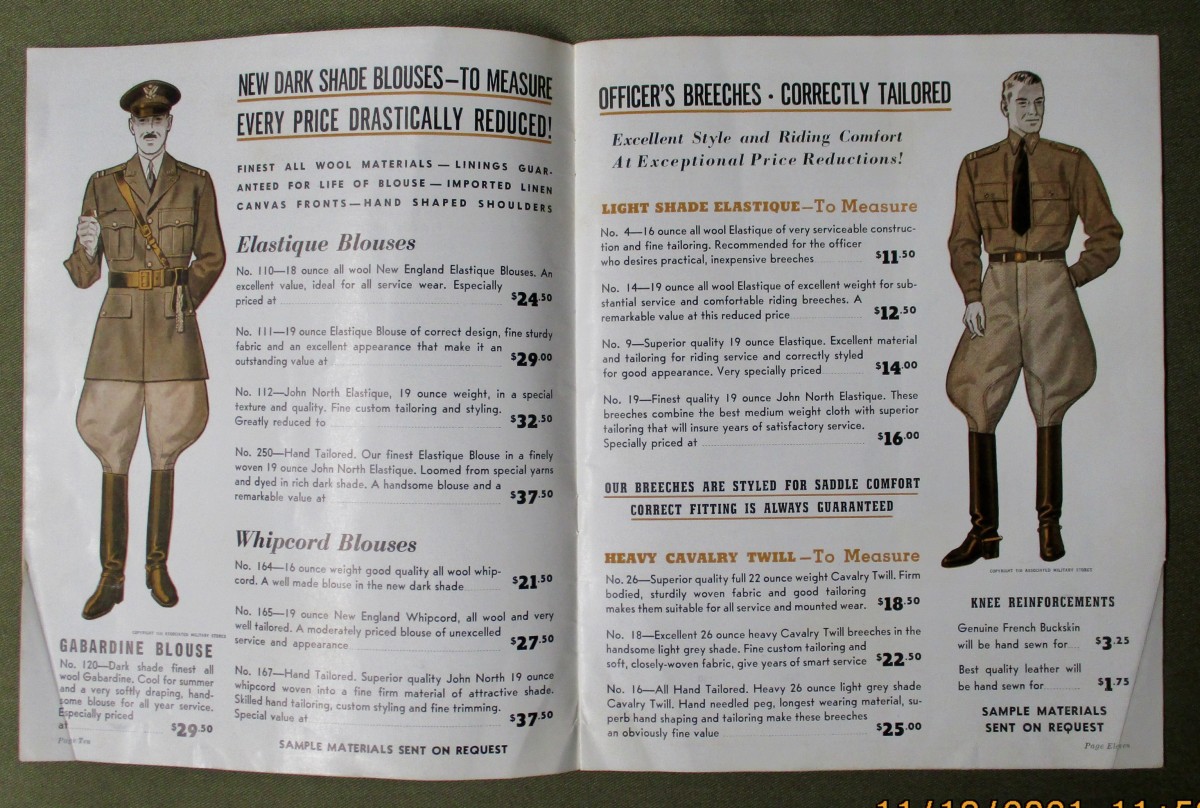 Associated Military Stores Outfitters Catalog WWII – SOLD | J. Mountain ...