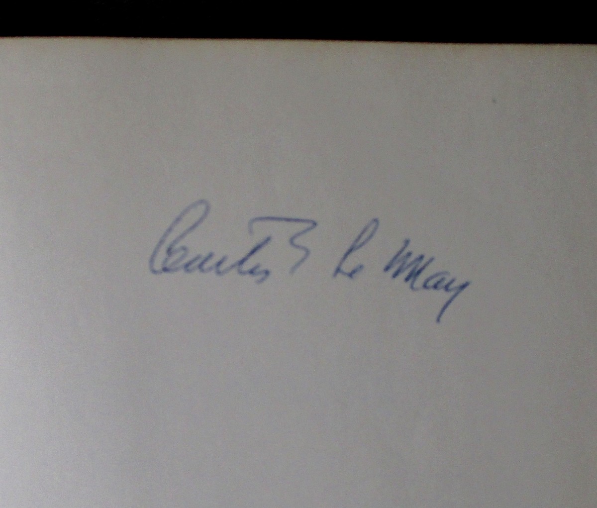 MISSION WITH LeMAY – Signed by General Curtis E. LeMay | J. Mountain ...