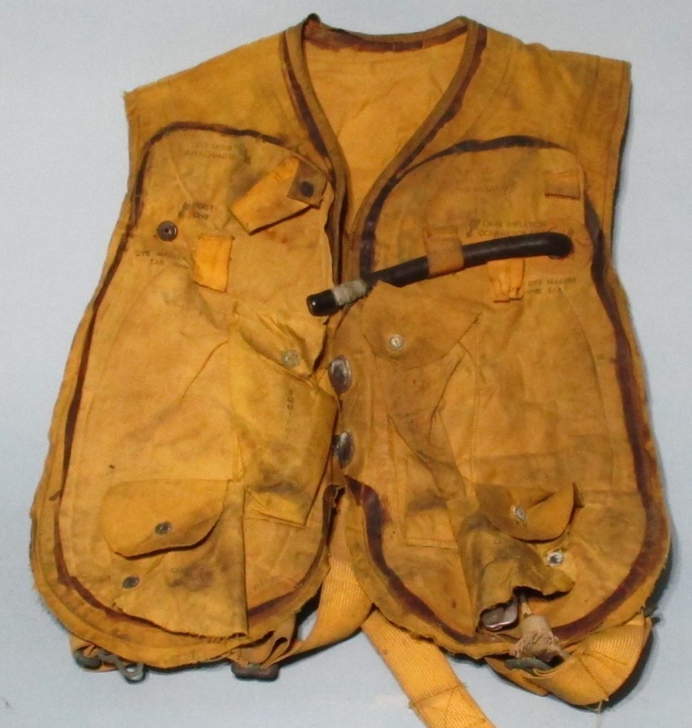WWII U.S. Navy Life Vest – Identified To USS Hancock CV-19 -SOLD | J ...