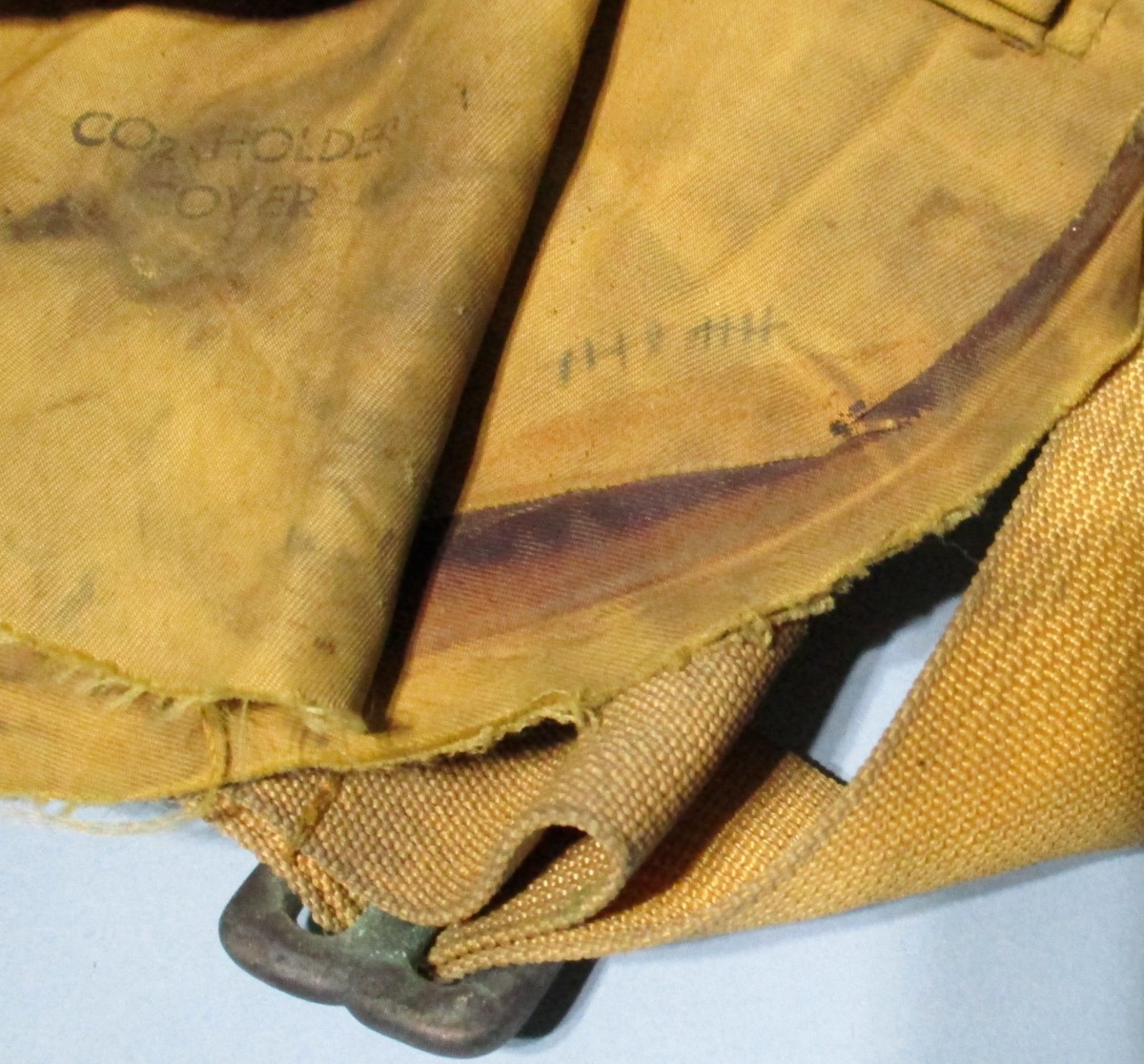 WWII U.S. Navy Life Vest – Identified To USS Hancock CV-19 -SOLD | J ...