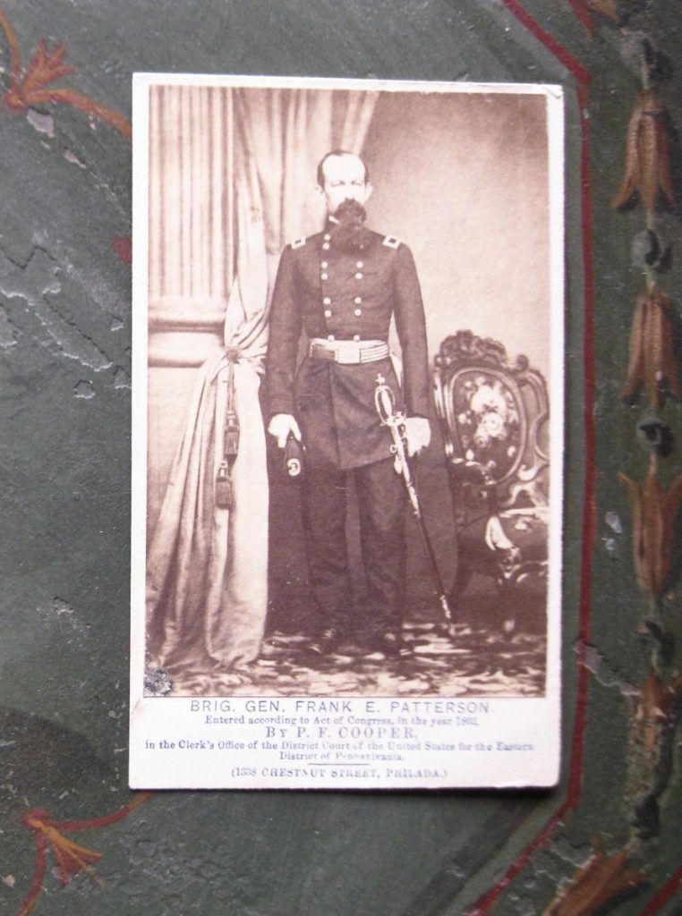 CDV Of Brigadier General Francis E. Patterson -SOLD | J. Mountain Antiques